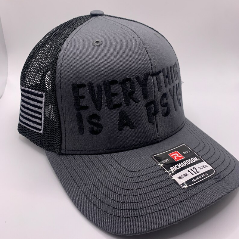 USMC Every Thing is a Psyop American Flag Grey Richardson - Etsy