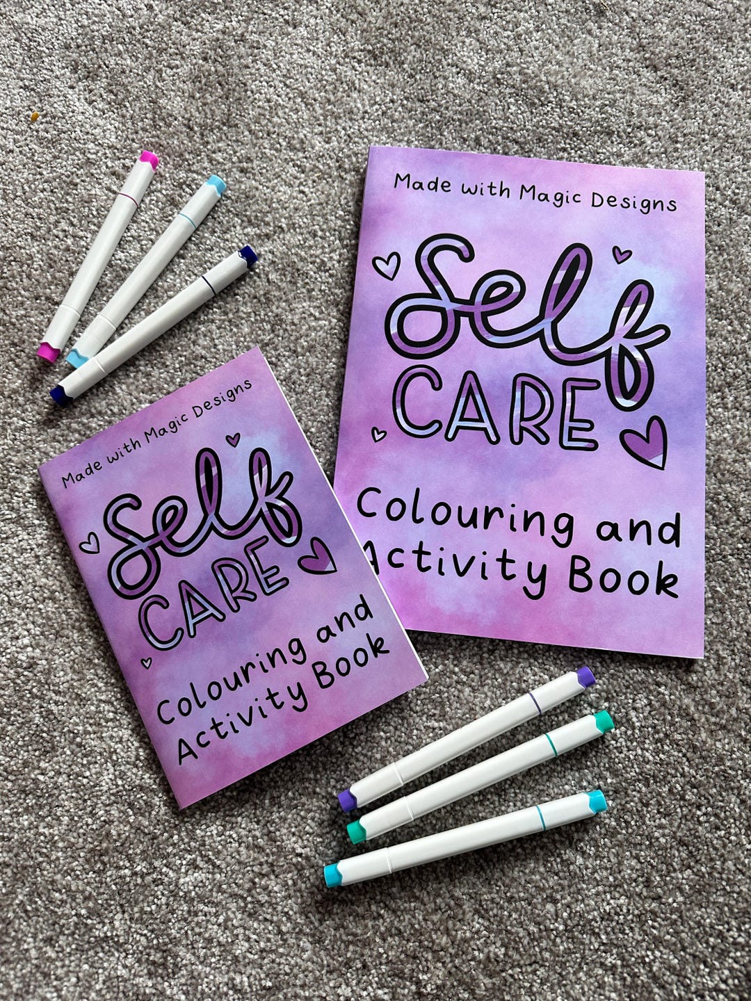 Self Care Colouring Book | Activities | Mental Health - Etsy