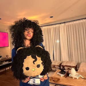 SZA Kitty Plushie, S.O.S Stuffed Animal, CTRL Inspired Throw Pillow ...