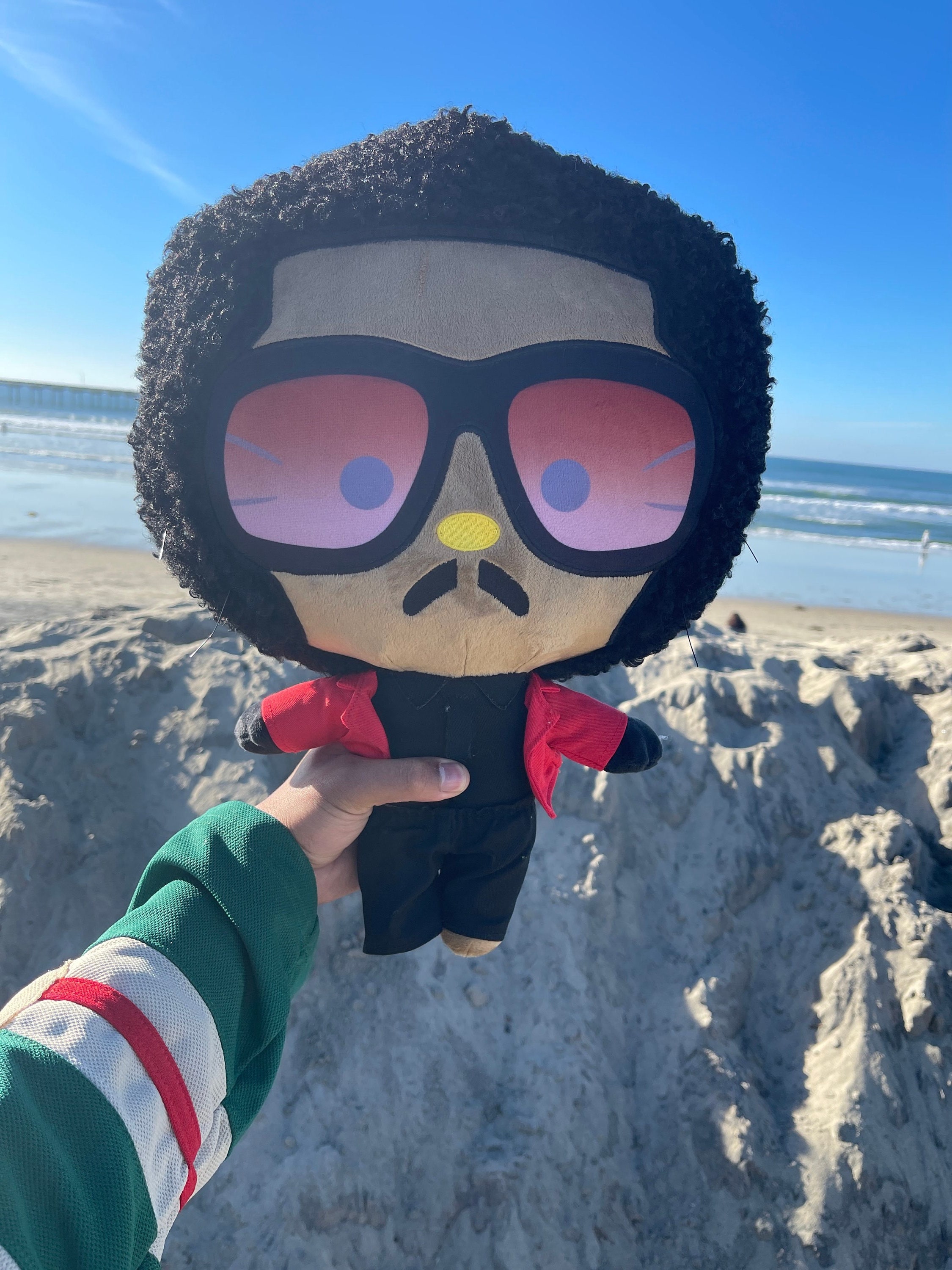 Custom Plush the Weeknd abel Kitty Toy, Pet Handmade Kawaii Plushie ...