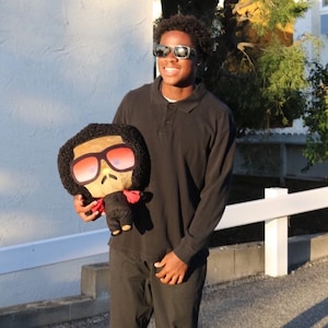 Custom 18 Inch the Weeknd “abel” Kitty Plush Toy, Decorative Throw ...