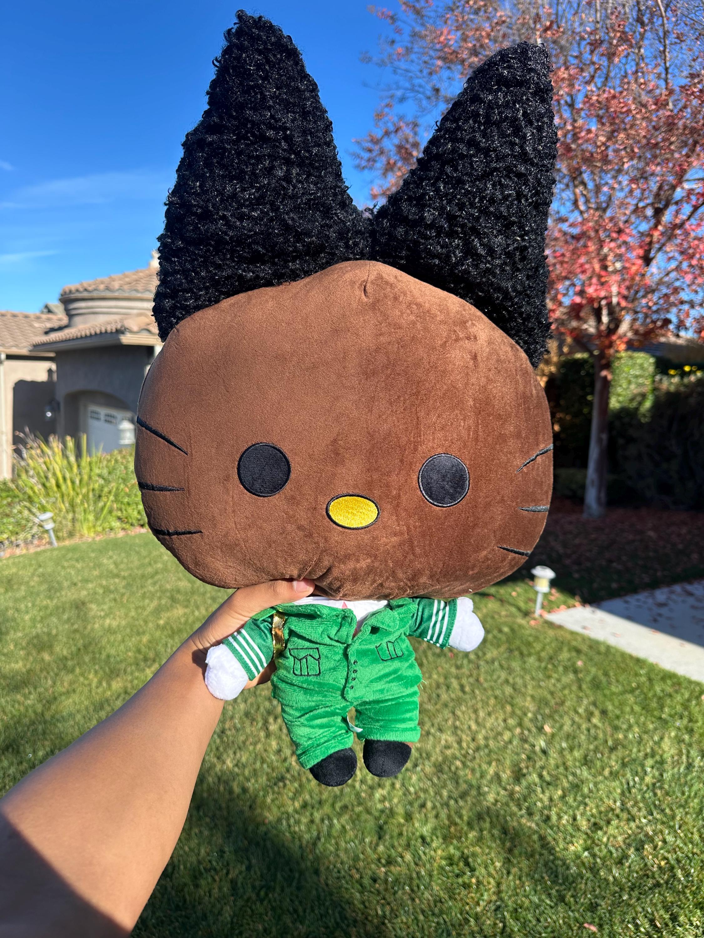 Artist Hello Kitty Plushies, the Weeknd Sanrio Plush - Etsy