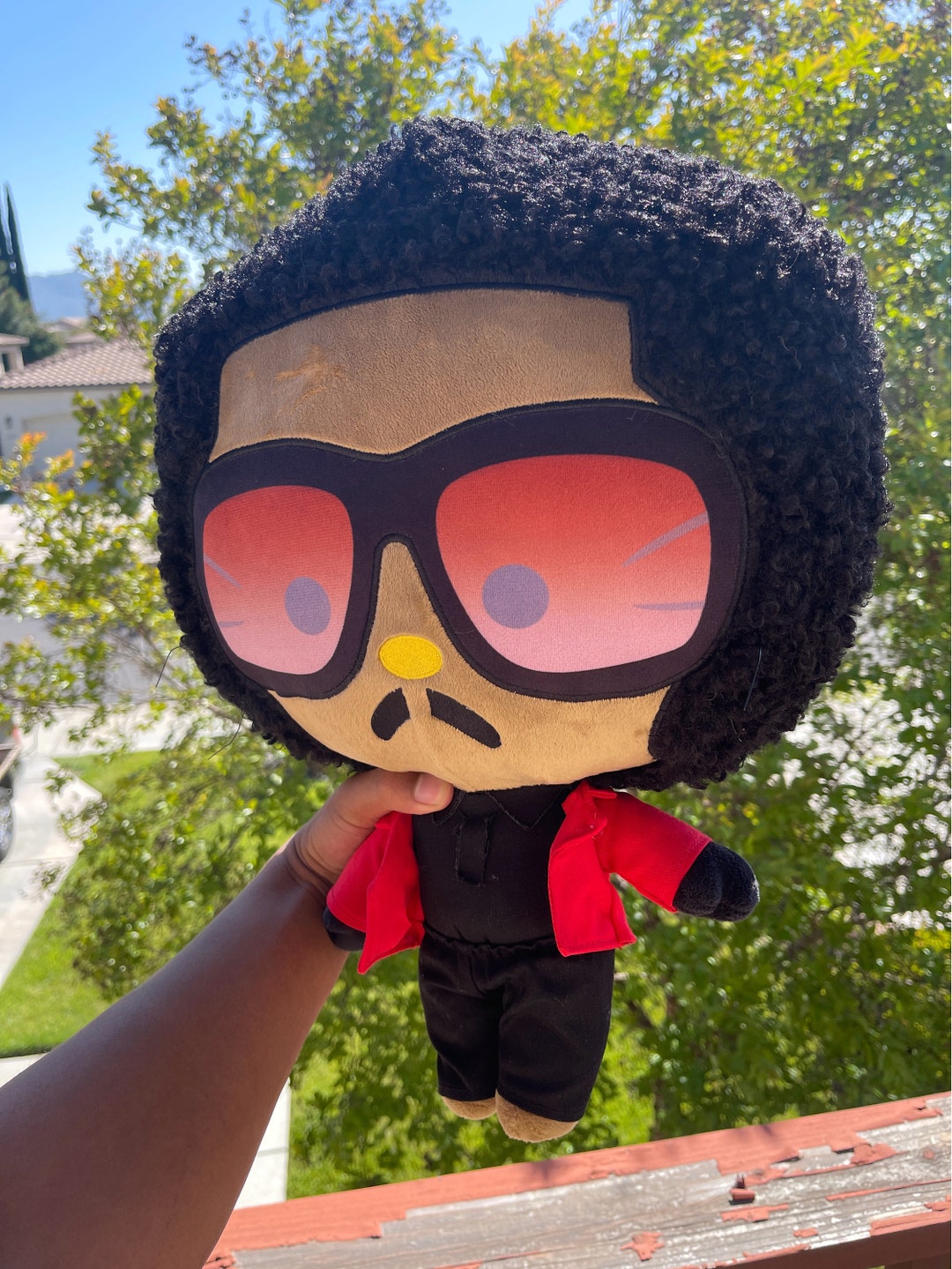 Vintage the Weeknd abel Kitty Plush Toy, Rapper Artist After Hours ...