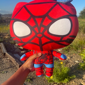 Personalized Spider Spider-man Plush Toy, Retro Vintage 90’s the ...