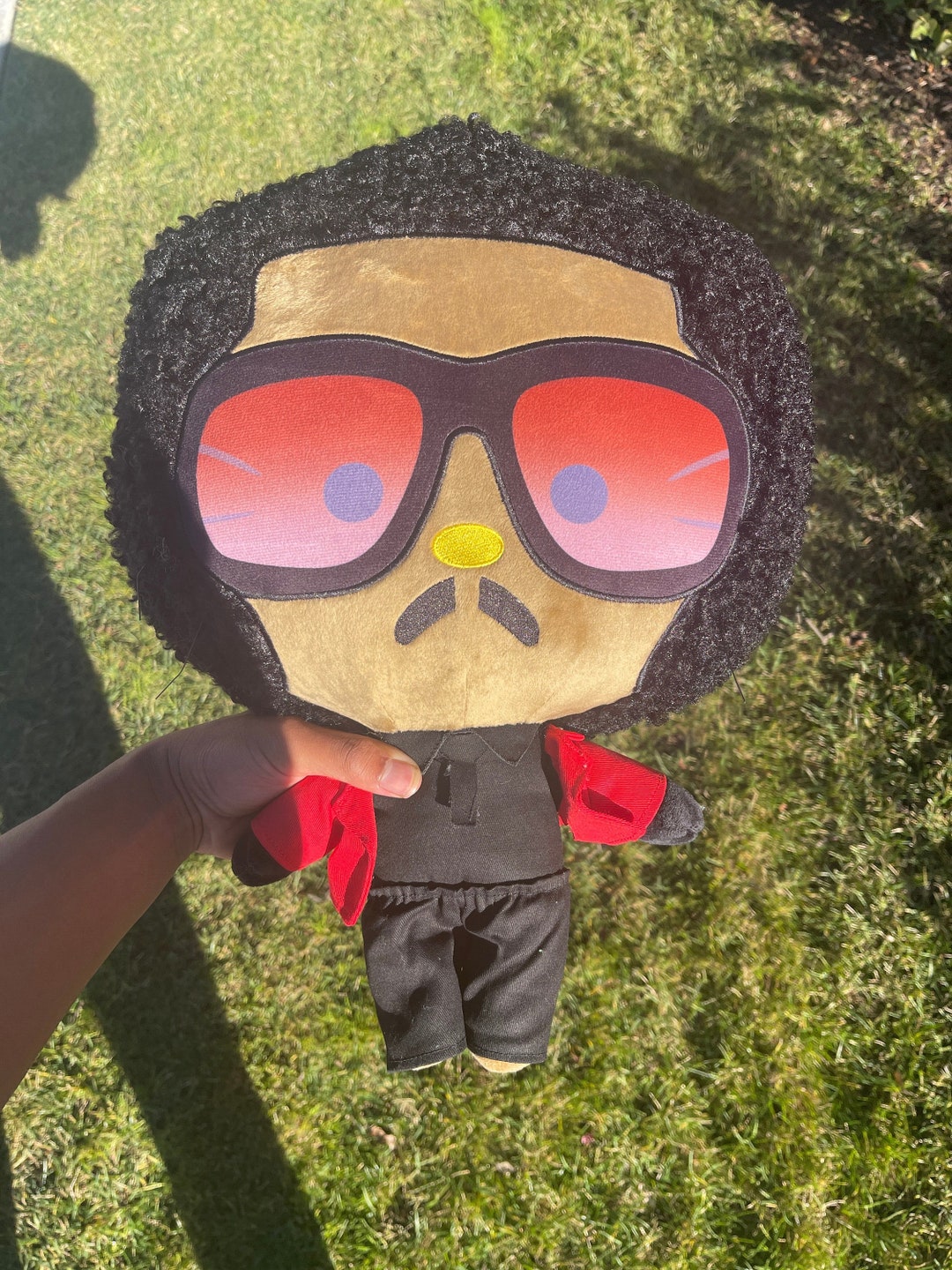 The Weeknd Kitty Toy, Abel Kawaii Plushie, Artist Inspired Stuffed ...