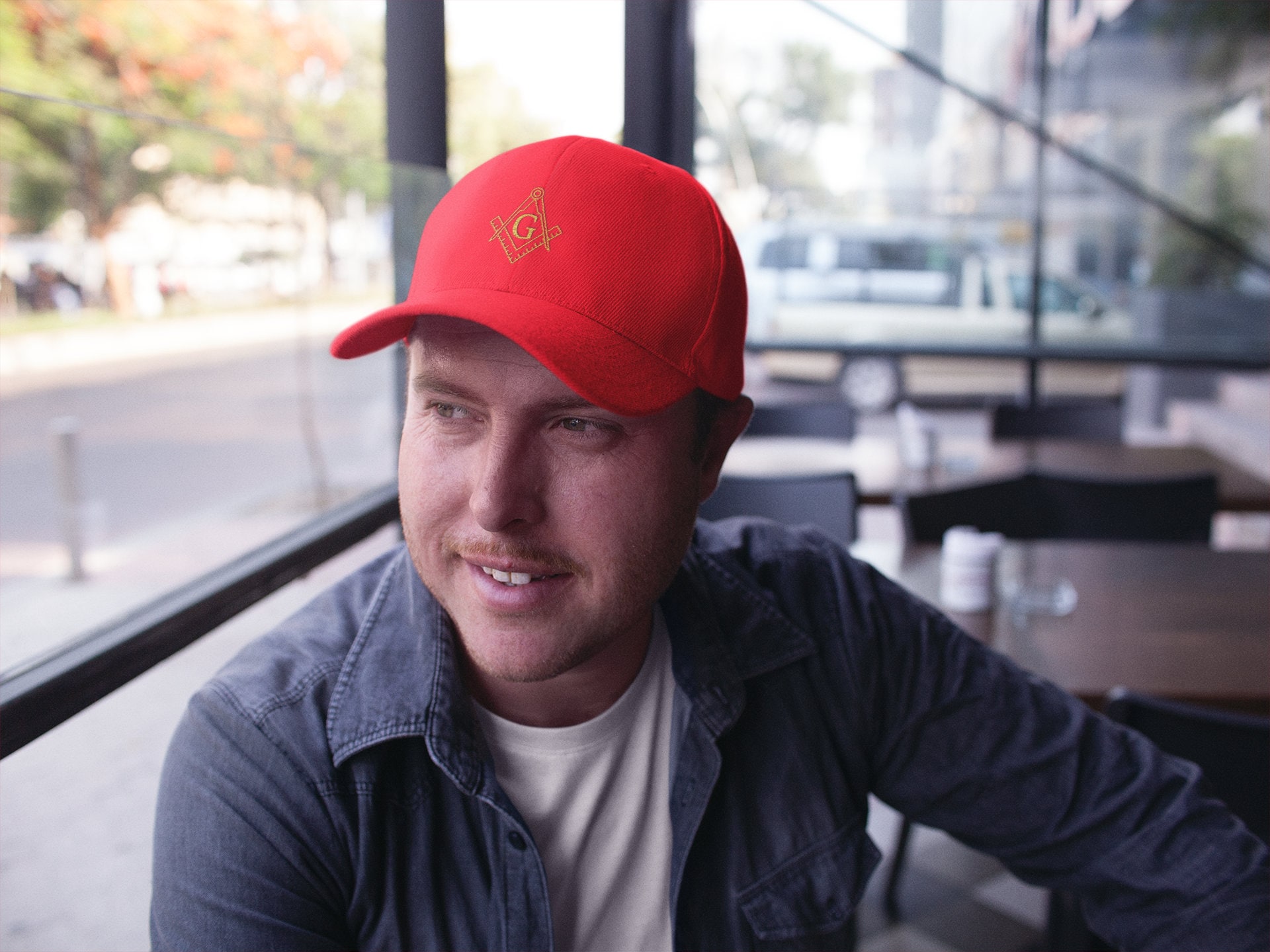 Masonic Square and Compasses gold Font Dad Hat, Father's Day, Christmas ...