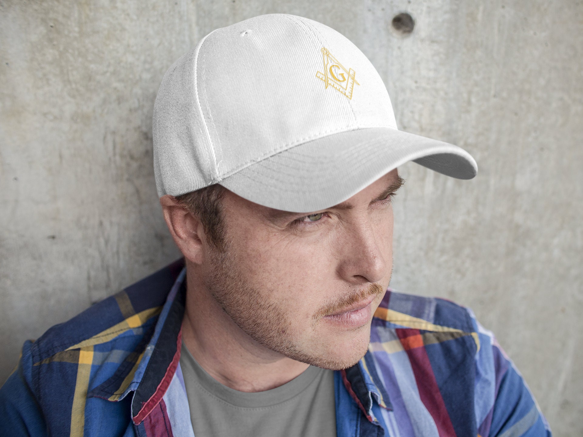 Masonic Square and Compasses gold Font Dad Hat, Father's Day, Christmas ...