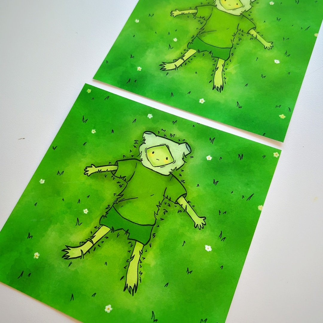 Photosynthesize | Fern Adventure Time Art Print | Cute Art Print - Etsy