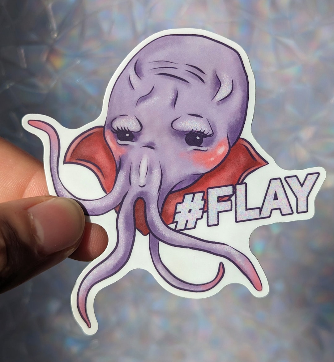Mind Flayer Sticker Waterproof Vinyl Sticker D&D Sticker TTRPG - Etsy