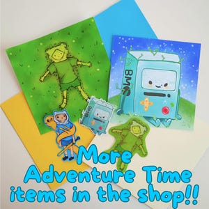 Fern Adventure Time | Vinyl Sticker | Cartoon Sticker | - Etsy