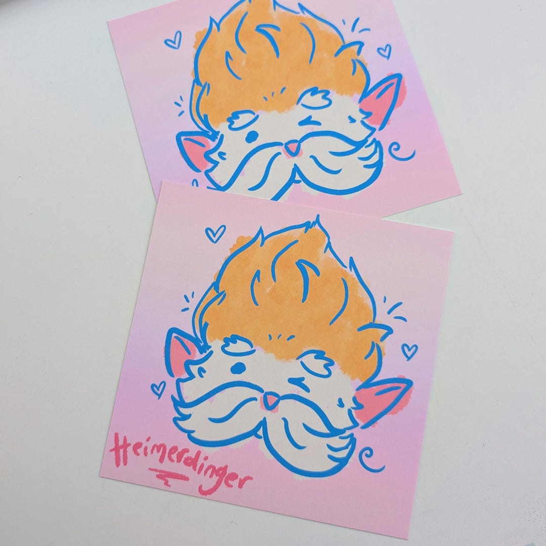 Pastel Heimerdinger Print | Arcane Art Print | League of Legends Art ...