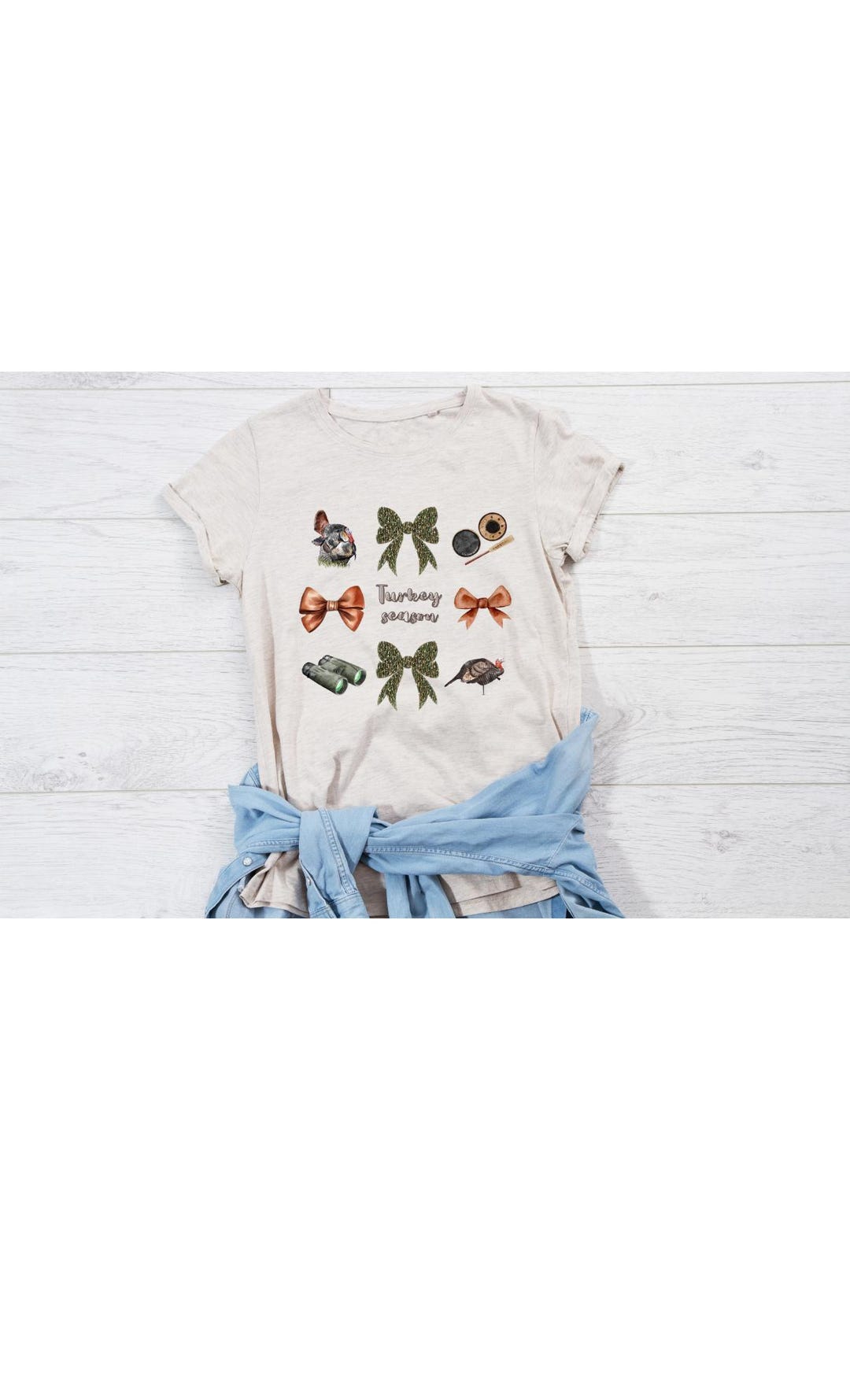 Turkey Hunting Shirt: Camo Bows, Girl Hunter Tee - Etsy