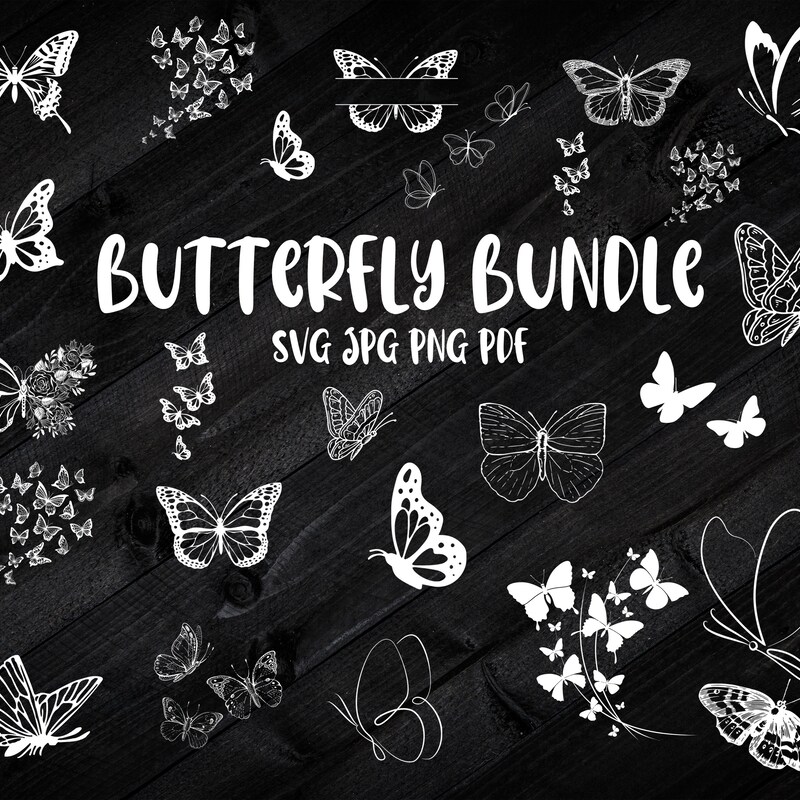 Butterfly Svg - Etsy