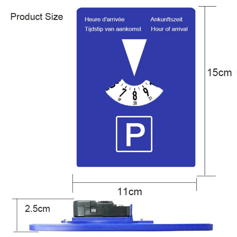 2x Automatic Parking Disc / Blue Automatic Parking Meter. Express ...
