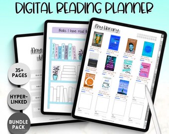 Digital Reading Journal, Digital Book Tracker for Goodnotes, iPad ...
