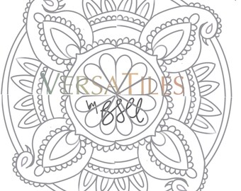 Diwali Diya Rangoli Coloring Sheet Kids Activity - Etsy