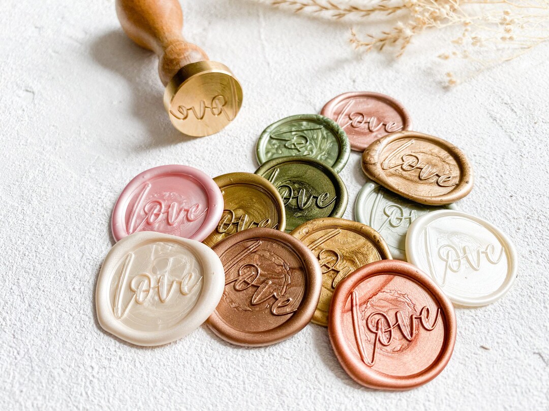 Wax Seal Stickers, Custom Monograms and Designs Perfect for Wedding ...