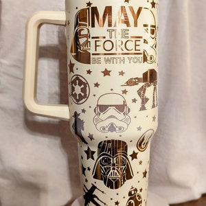 Star Wars 40oz Tumbler Engraving Wrap Design - Etsy