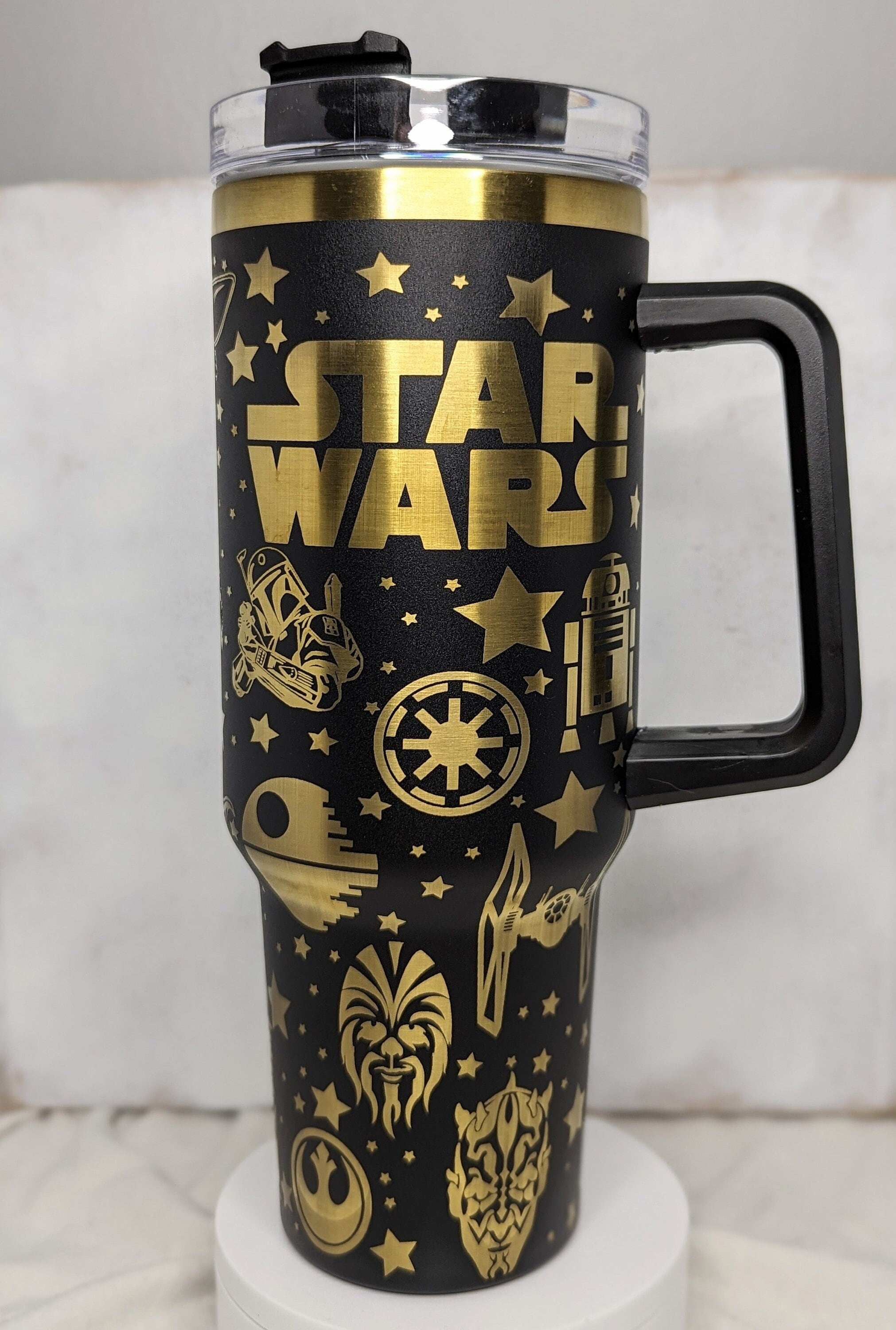 Star Wars 40oz Tumbler Engraving Wrap Design Etsy Canada