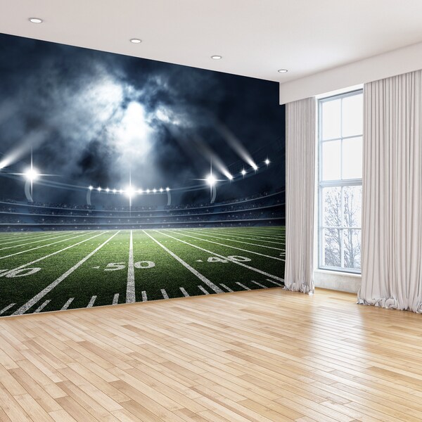 Football Mural - Etsy