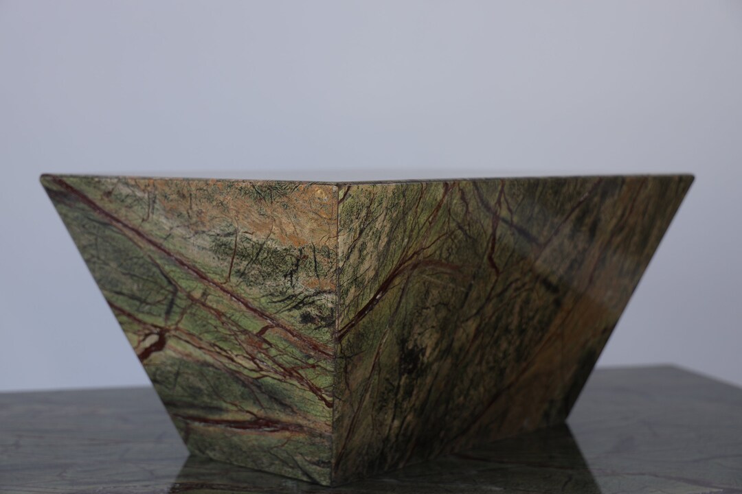 Small Forest Green Coffee Table - Etsy