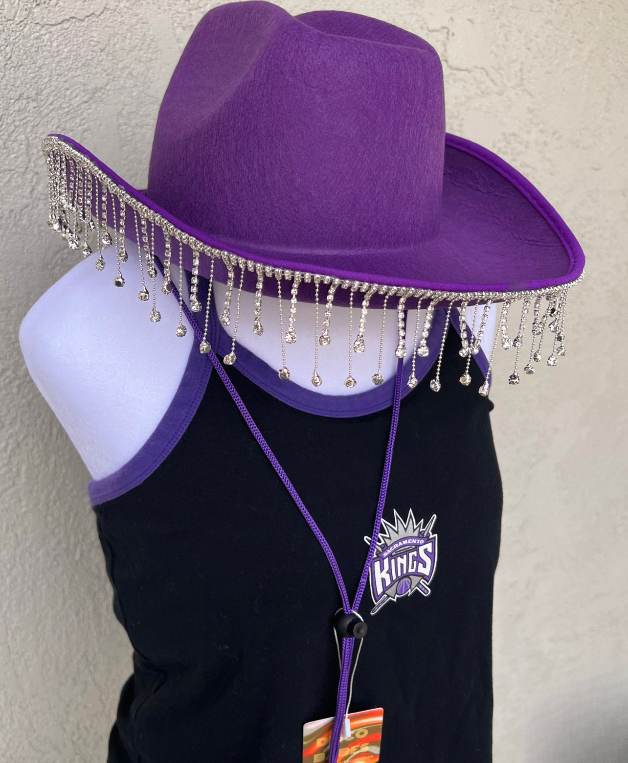 Cowboy Diamond Trim Hats - Etsy