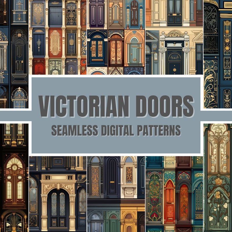 Victorian Wall Paper - Etsy