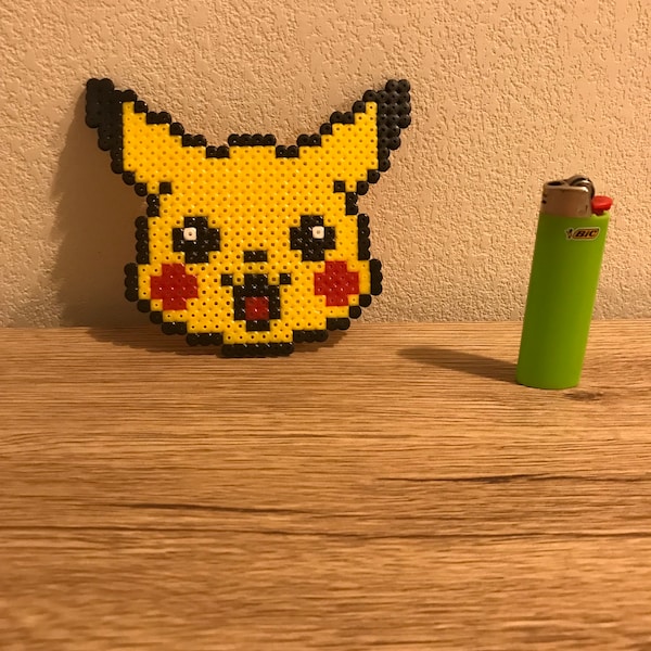 Pikachu Perler - Etsy