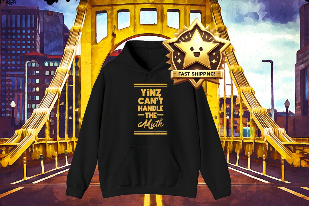Pat Friermuth Fan Hoodie - Yinz Can't Handle the Muth, Pittsburgh ...