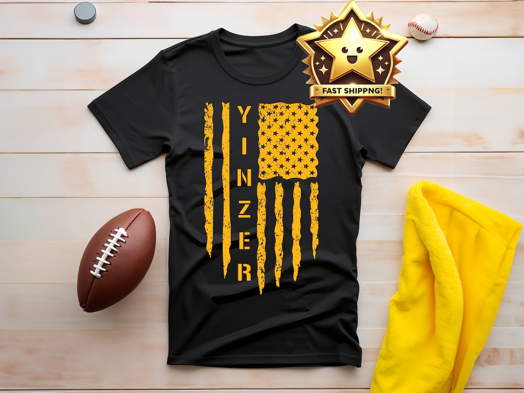 Yinzer Flag T-shirt: Pittsburgh Patriotic Gift - Etsy