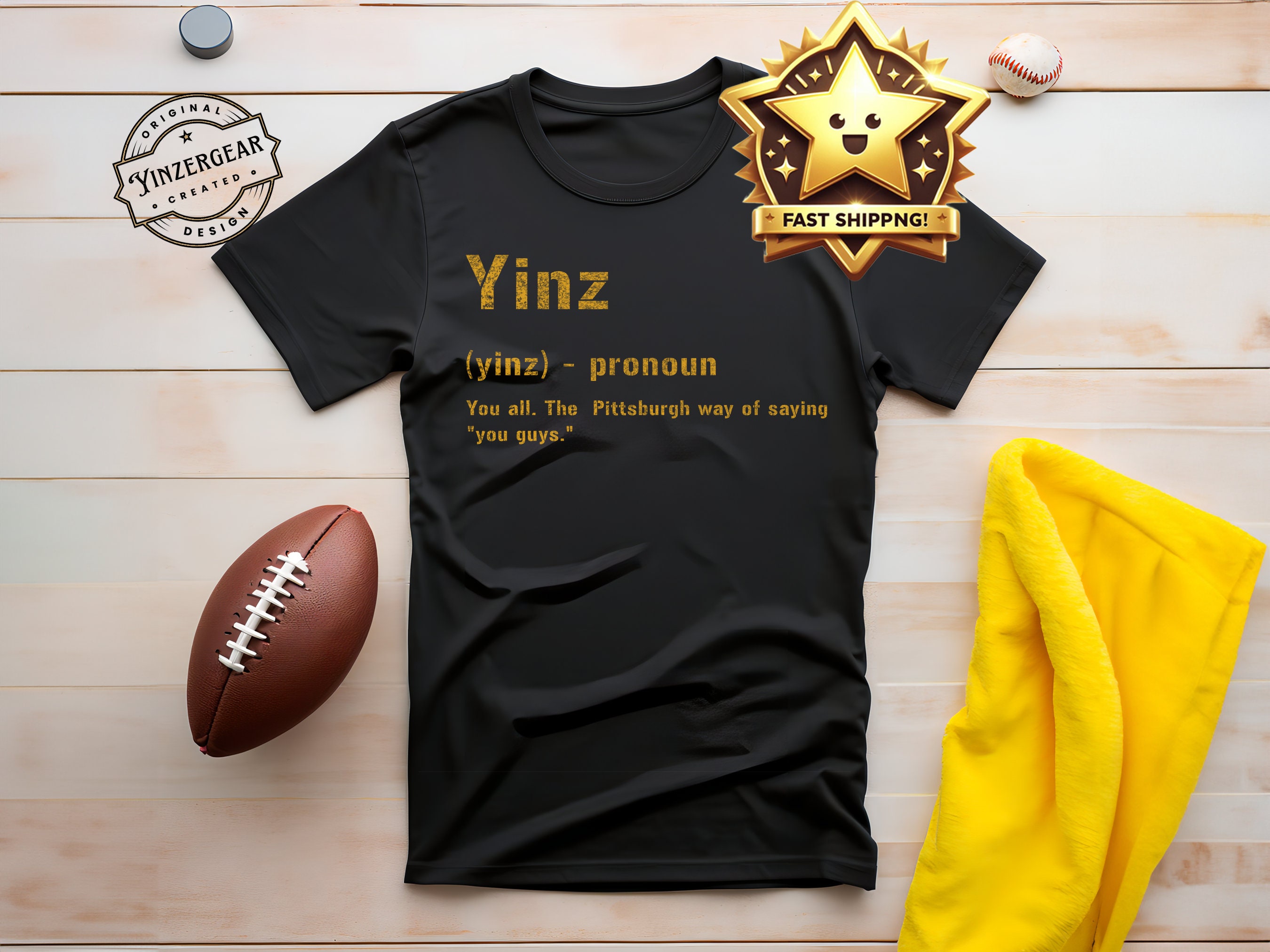 Yinz T Shirt The Original Pittsburghese Shirt Steel City Yinzer Presents Pittsburgh Shirts