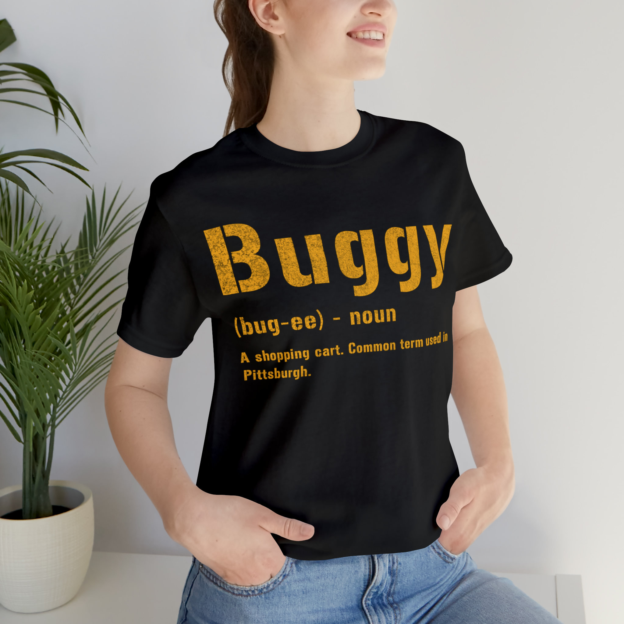 Buggy T-shirt, the Original Pittsburghese Shirt, Yinzer Gift, Steel ...