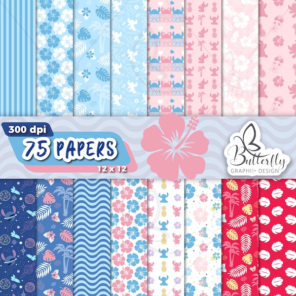 Stitch Wallpaper - Etsy