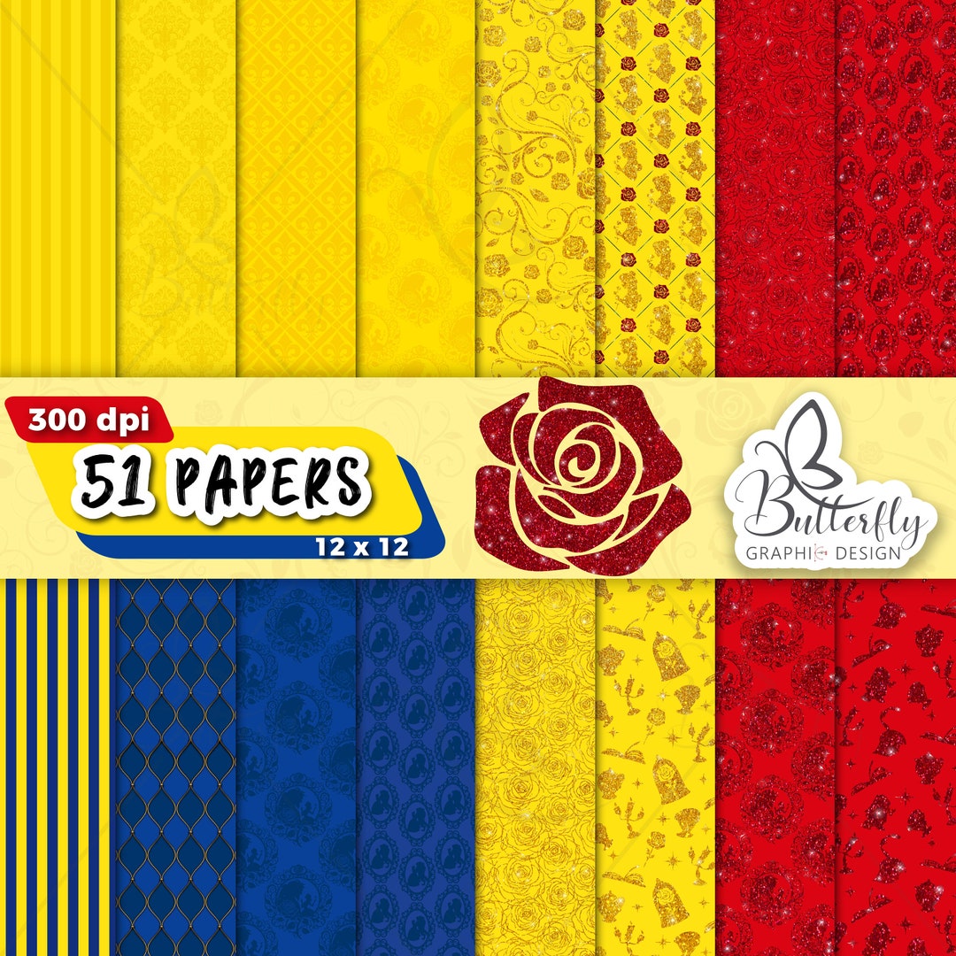 Beauty Princess Digital Paper, Scrapbook Princess, Wallpaper - Etsy