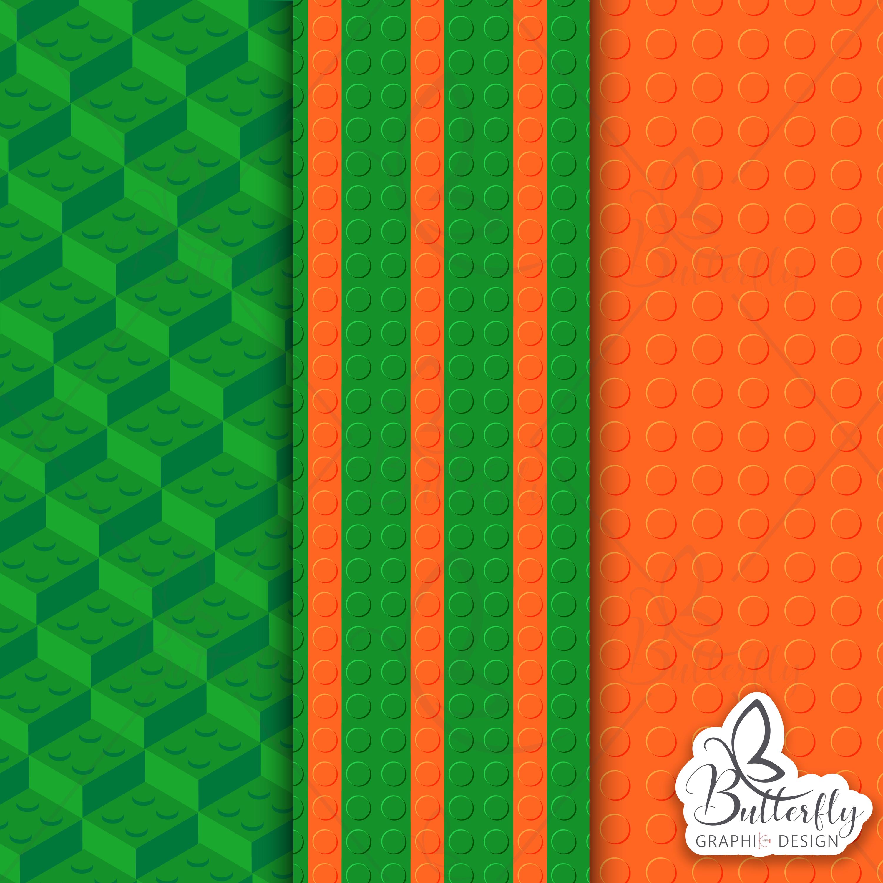 Blocks Digital Paper, Scrapbook Blocks - Etsy