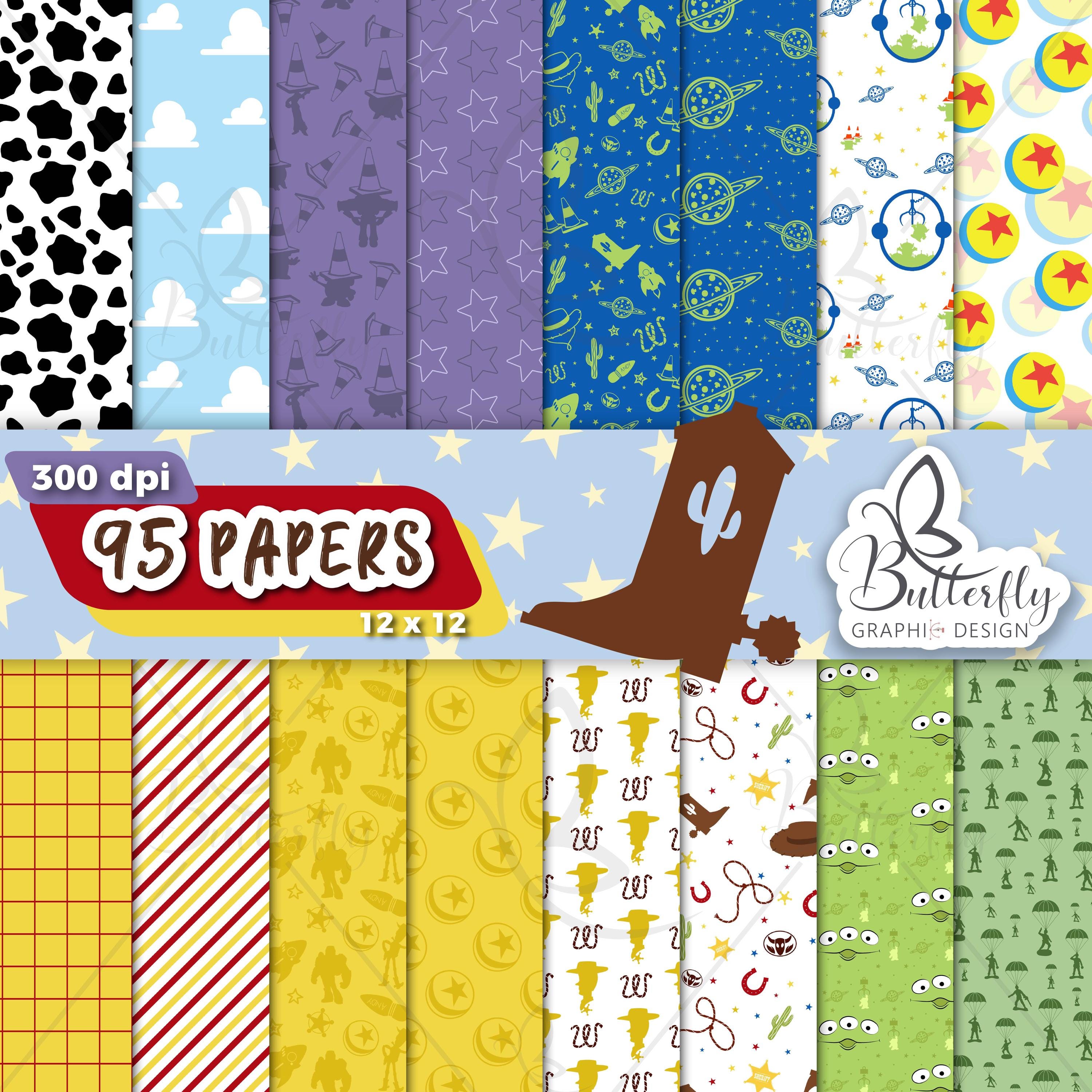 Toys Digital Paper, Scrapbook Toys, Wallpaper Toy, Seamless Pattern - Etsy