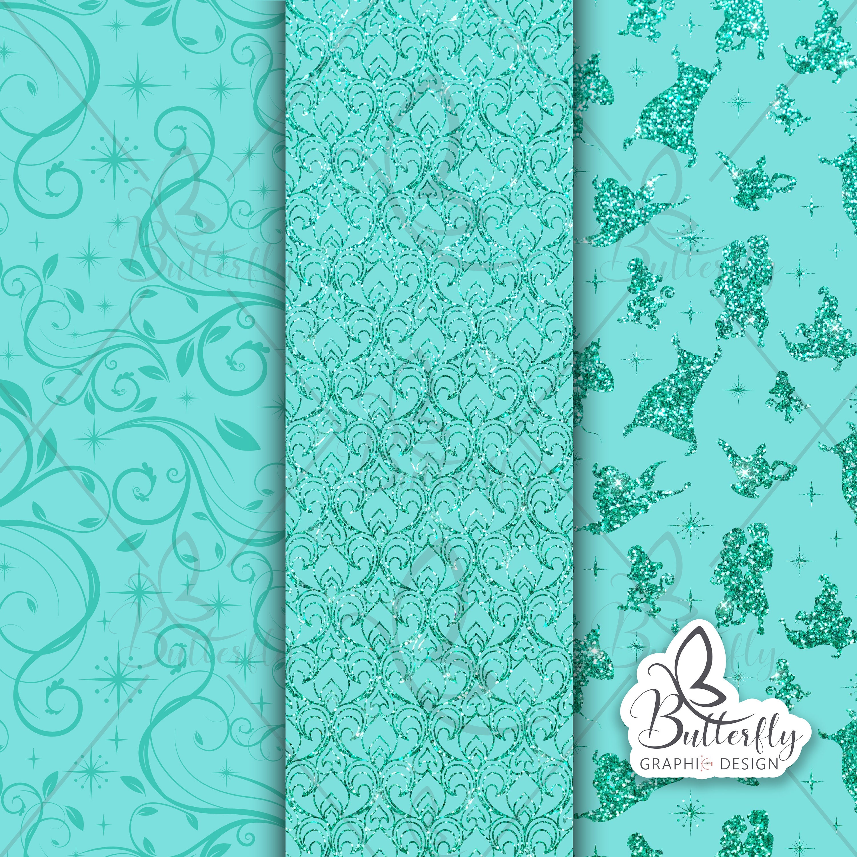 Arabian Princess Digital Paper, Scrapbook, Wallpaper, Princess ...
