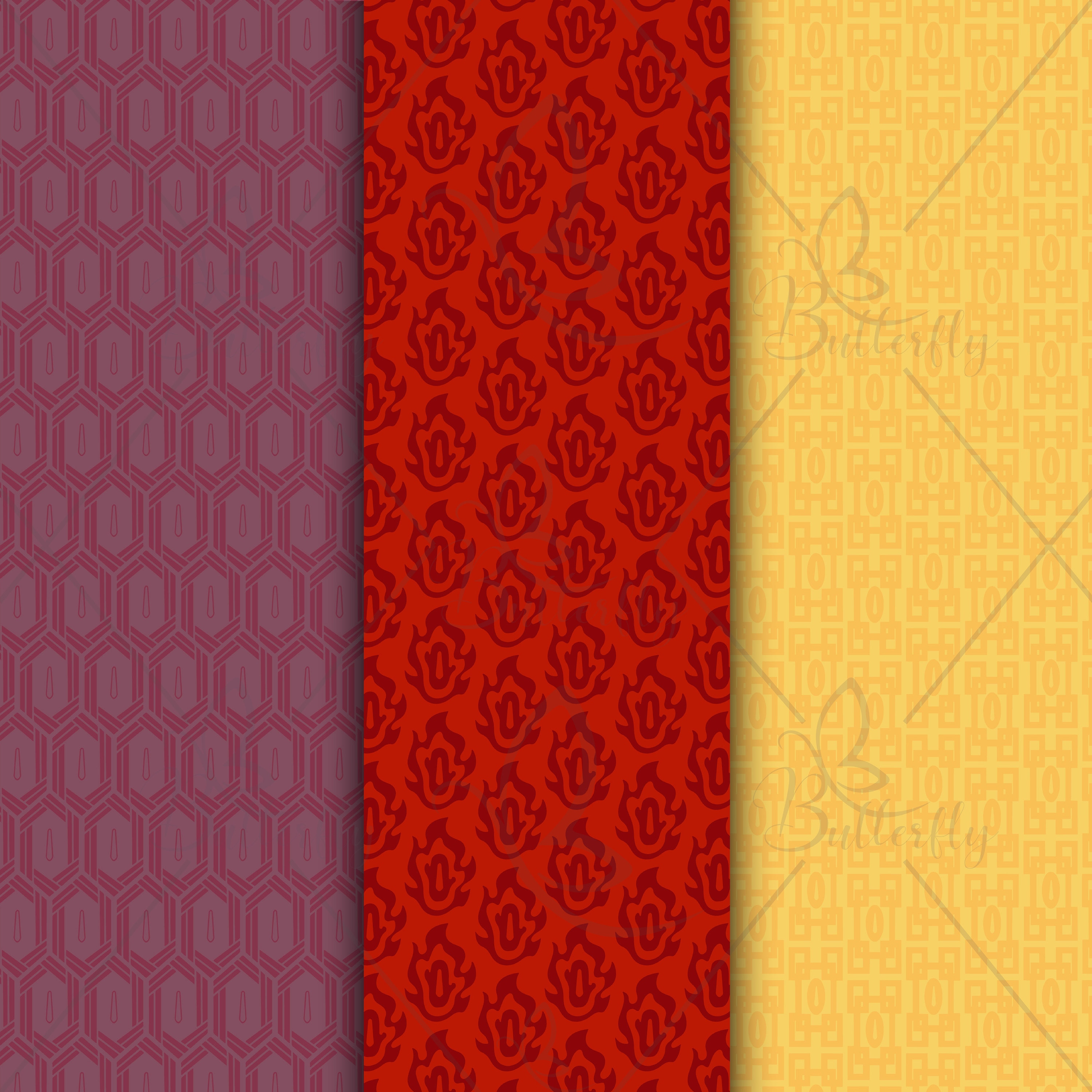 Anime Digital Paper, Scrapbook, Wallpaper Anime - Etsy