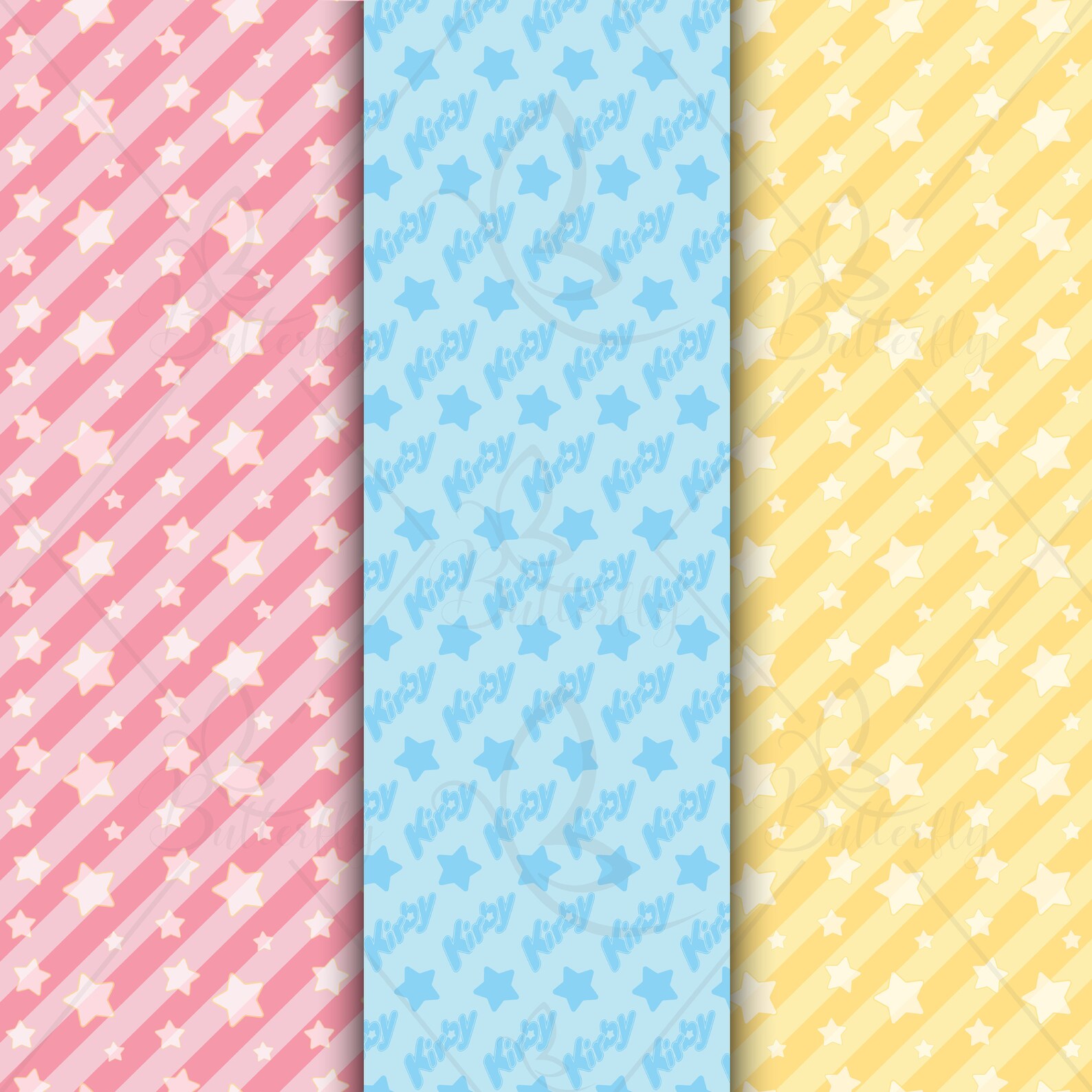 Game Anime Digital Paper, Scrapbook, Wallpaper - Etsy