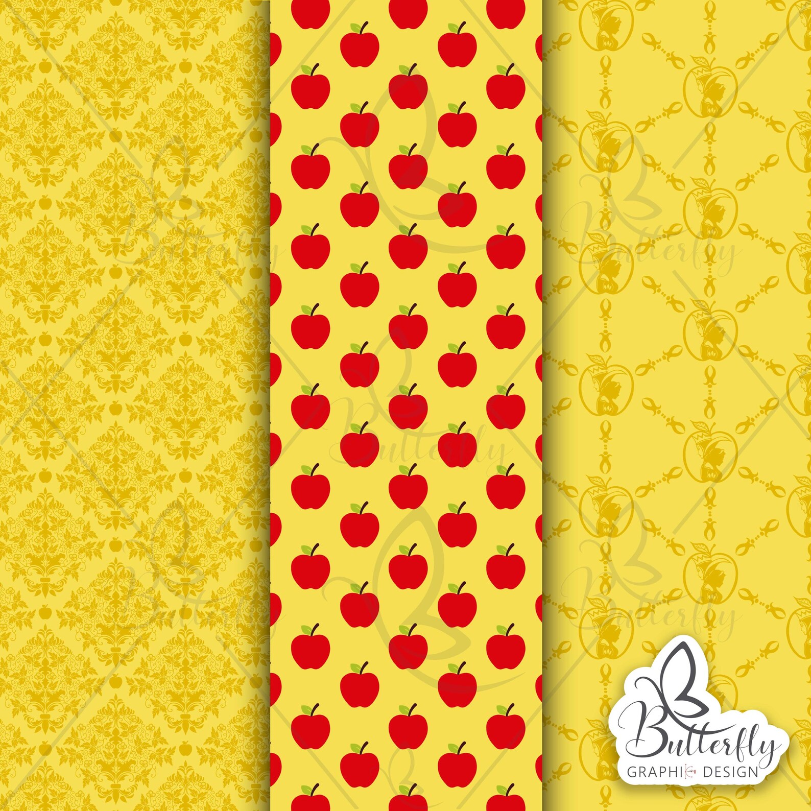 White Princess Digital Paper, Scrapbook Princess - Etsy