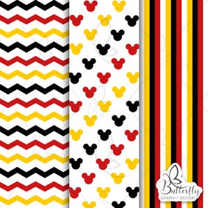 Mouse Digital Papers, Scrapbook, Wallpaper Mouse - Etsy