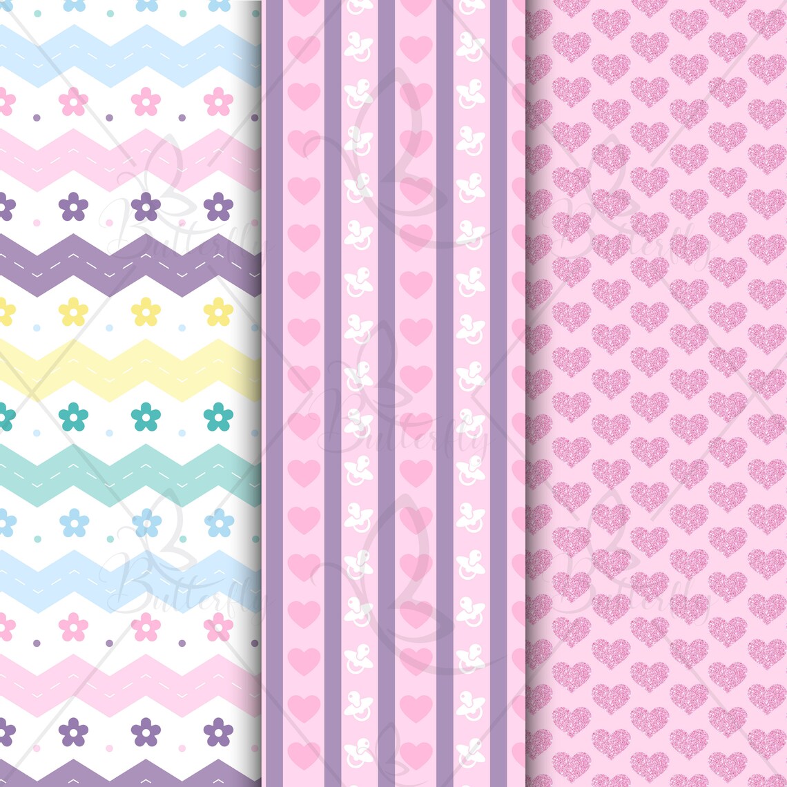 Cut Babies Digital Paper, Scrapbook Baby - Etsy