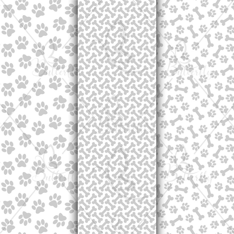 Dog, Go Digital Paper, Scrapbook Dog - Etsy