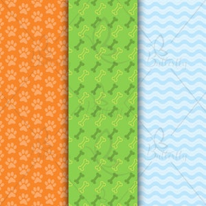 Dog, Go Digital Paper, Scrapbook Dog - Etsy