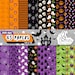 Halloween Digital Paper, Scrapbook Halloween - Etsy