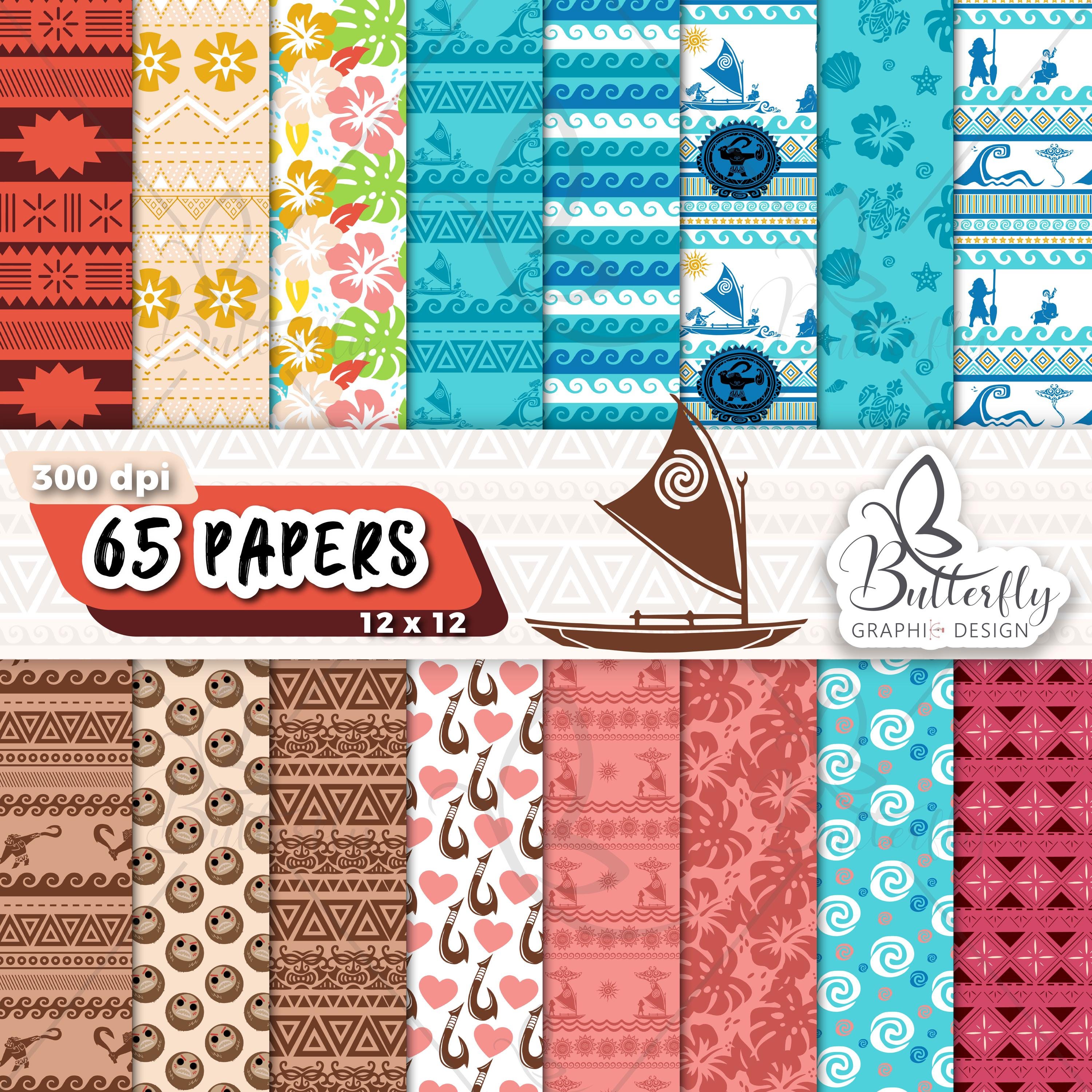 Princess Ocean Digital Paper, Scrapbook Princess - Etsy
