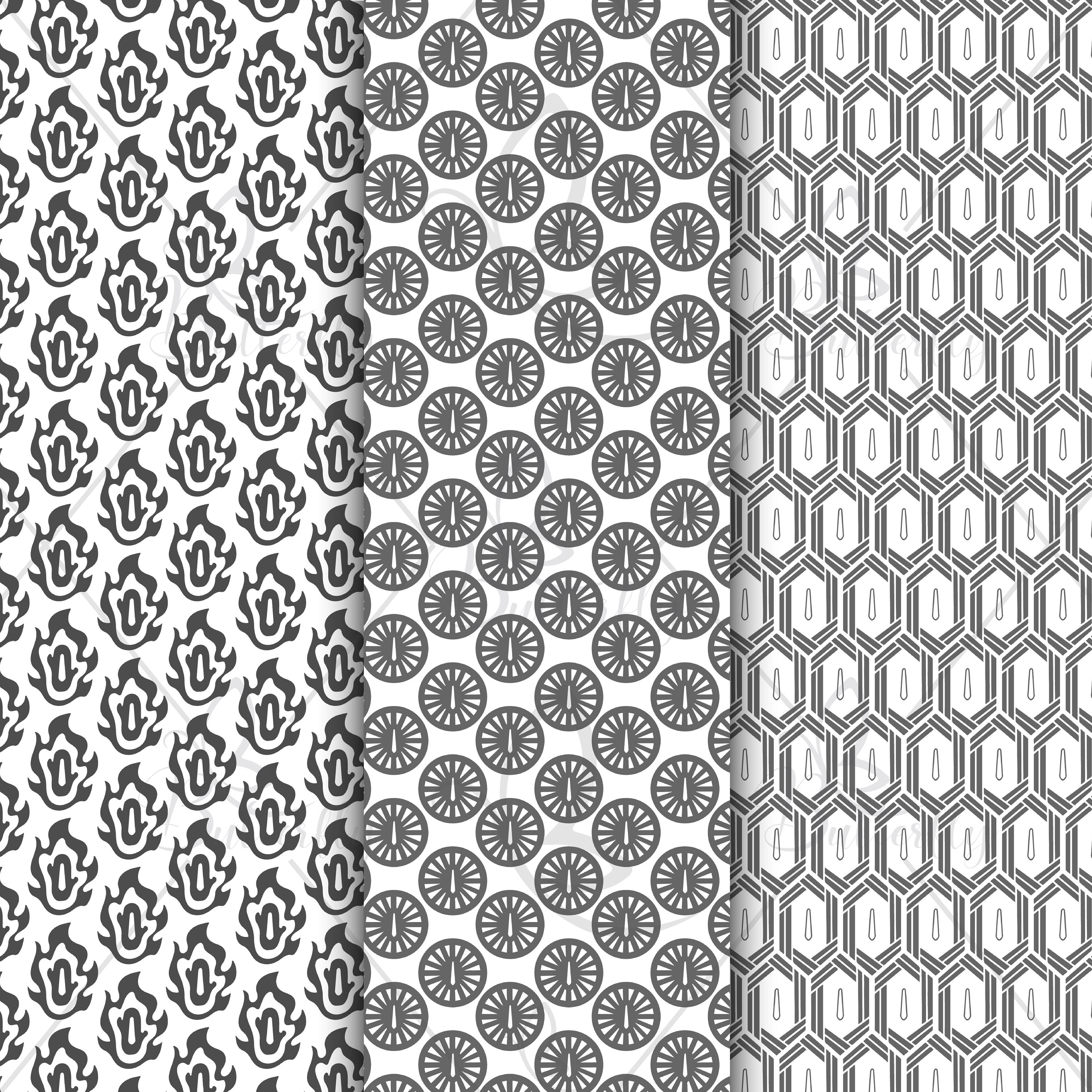 Anime Digital Paper, Scrapbook, Wallpaper Anime - Etsy