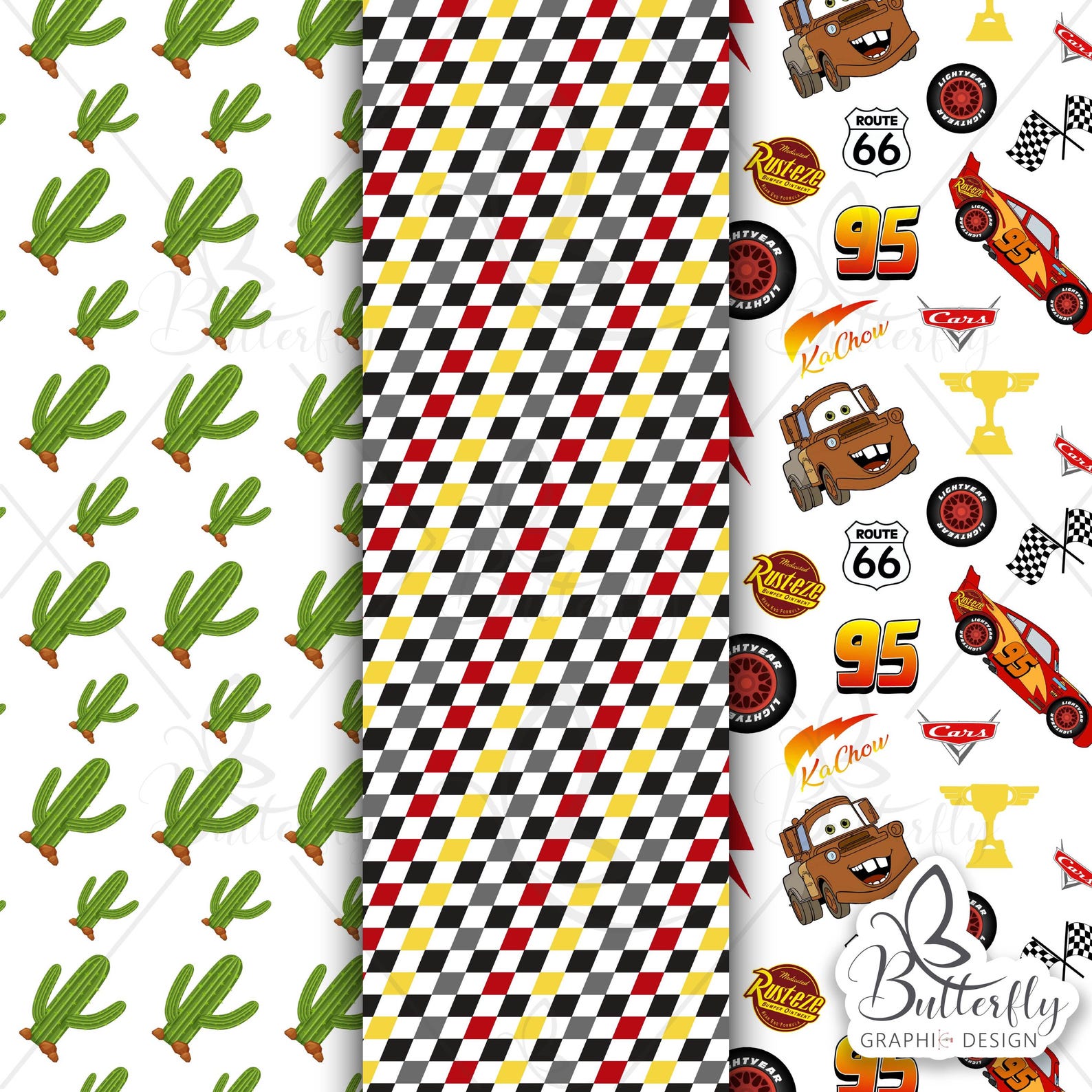 Cars Digital Paper, Scrapbook Cars - Etsy