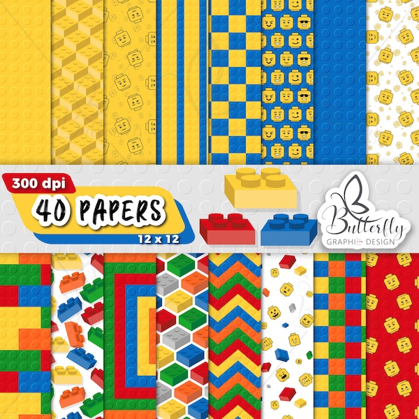 Legos Print - Etsy New Zealand