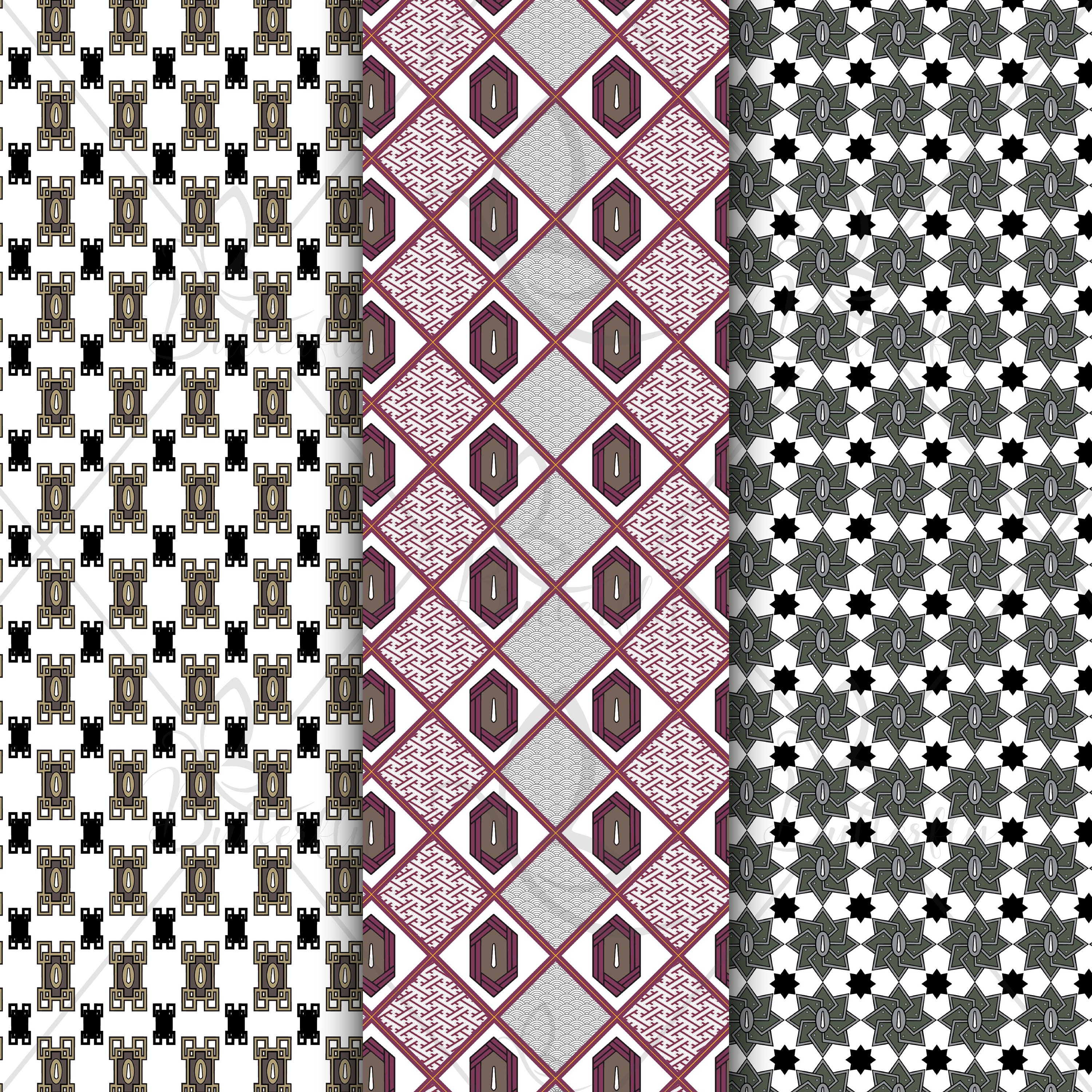 Anime Digital Paper, Scrapbook, Wallpaper Anime - Etsy